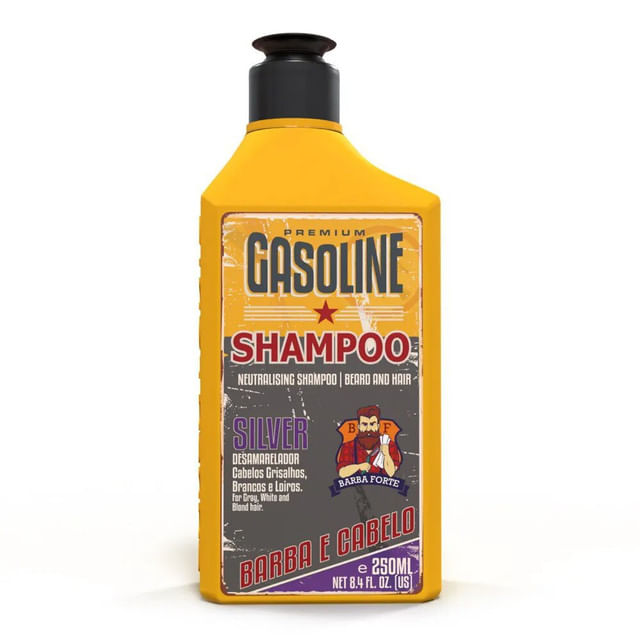 Shampoo Gasoline Barba Forte 250ml