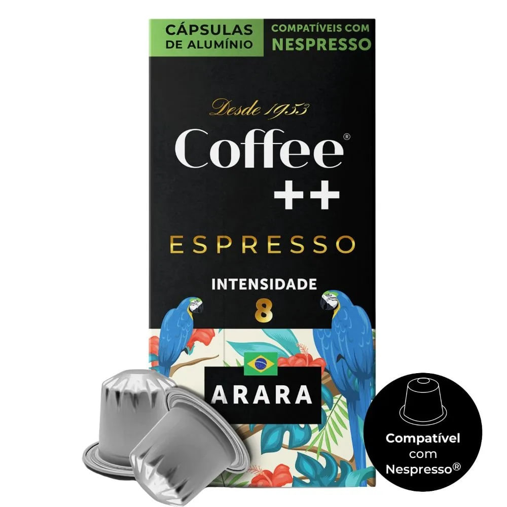 Café em Cápsulas Arara Coffee++ 50g
