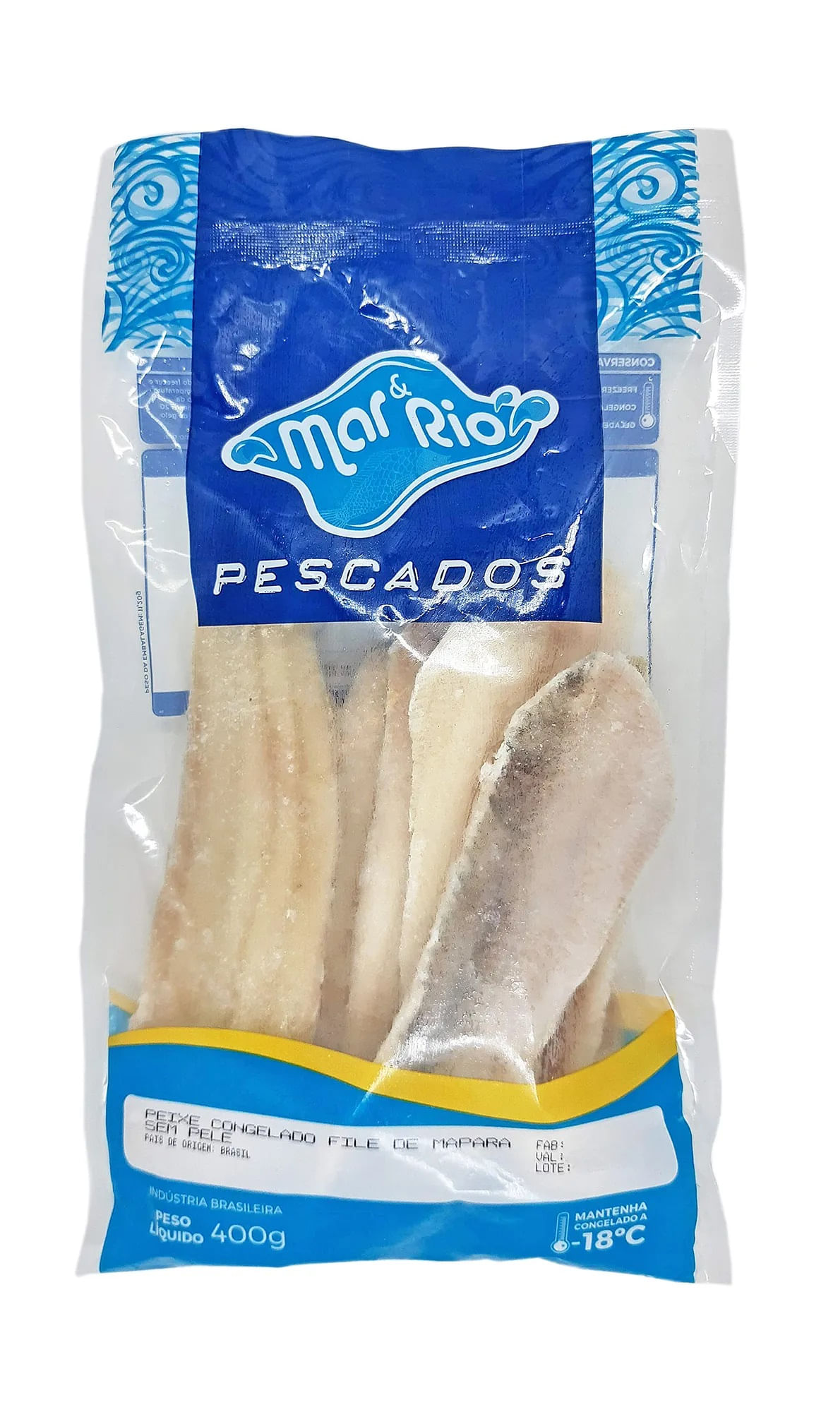 Filé de Mapara sem Pele Mar&Rio 400g