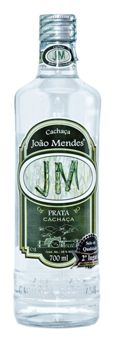 Cachaça Prata João Mendes 700ml Cachaça Prata João Mendes 700ml